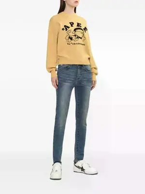 APEE™ BY *A BATHING APE® Graphic Print Crew Neck Sweater