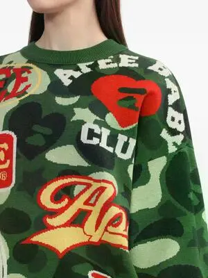 APEE™ BY *A BATHING APE® Camouflage Sweater