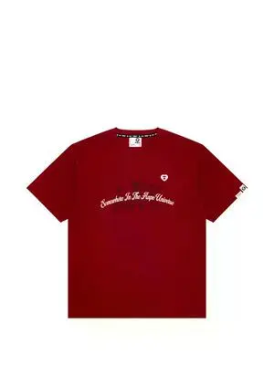 AAPE BY *A BATHING APE Graphic-print T-shirt - Red
