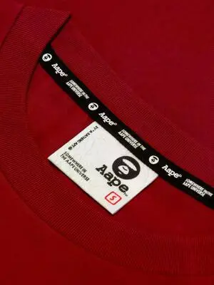 AAPE BY *A BATHING APE Graphic-print T-shirt - Red