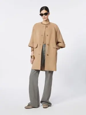 Max Mara Camel Broadcloth Coat