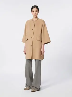 Max Mara Camel Broadcloth Coat