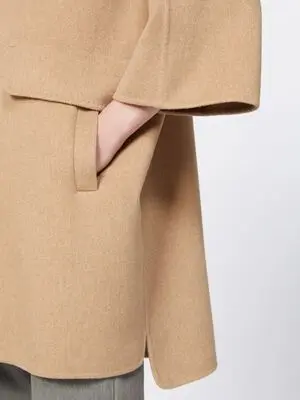 Max Mara Camel Broadcloth Coat