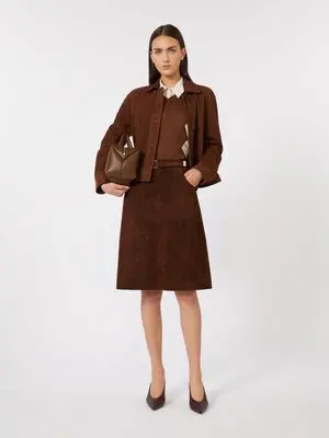 Max Mara Suede Boxy Jacket