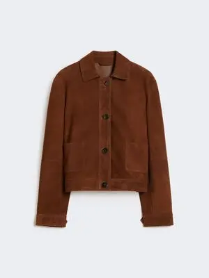 Max Mara Suede Boxy Jacket