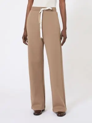 Max Mara Wide-fit Jersey Trousers