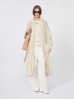 Max Mara Cotton Rib-knit Tank Top - Ecru