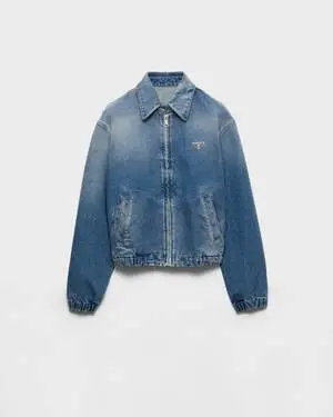 Prada Denim Jacket - Light Blue
