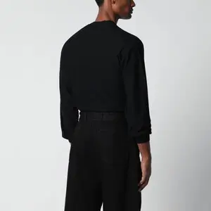 LEMAIRE Asymmetric Wool-blend Cardigan