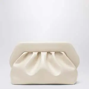 THEMOIRE Large Tia Clutch - White