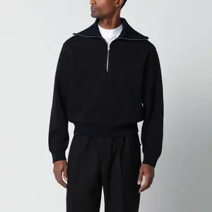 JIL SANDER Half-zip Cotton Sweatshirt