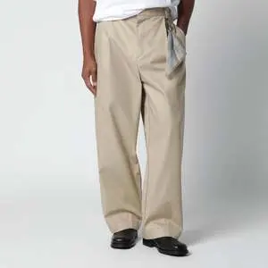 DARKPARK Cotton Trousers - Beige