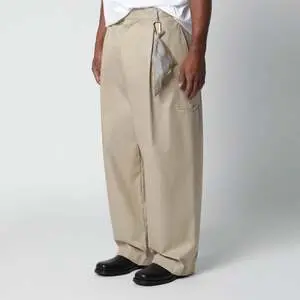 DARKPARK Cotton Trousers - Beige