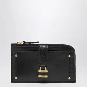 Chloé Small Paddington Coin Purse With Card Slots - Black