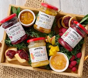 OLD WORLD QUALITY FOODS Old World Foods 9.5oz Jars Of Gourmet Assorted Jams - One-color