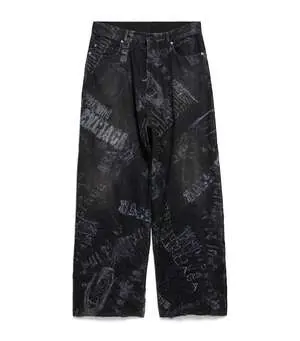 Balenciaga Printed Bottoms For Men