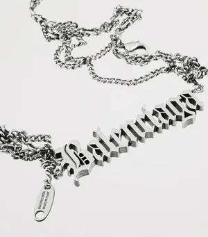 Balenciaga Typo Destroyed Necklace