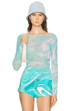 Emilio Pucci Sheer Tops