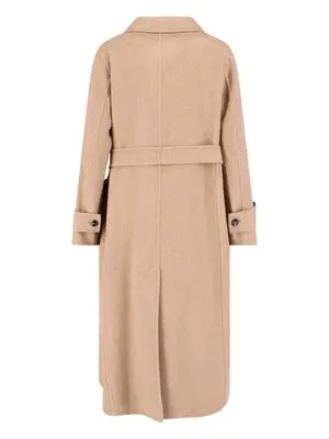 Max Mara Belted Camel Hair Coat
