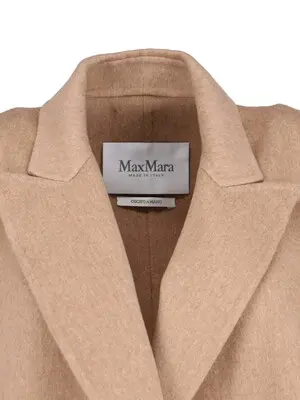 Max Mara Belted Camel Hair Coat
