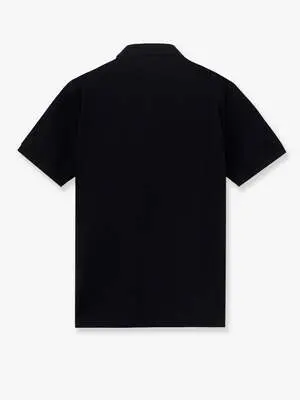 Stone Island Stretch Organic Cotton Polo Shirt - Black