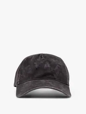 GOLDEN GOOSE Cotton Baseball Hat - Grey