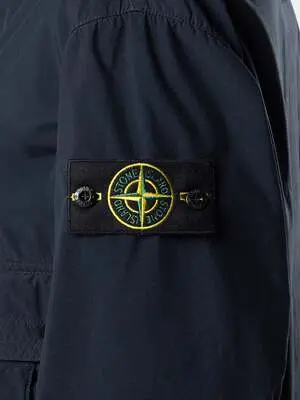 Stone Island Light Compact Touch Poly T.c. Jacket - Blue