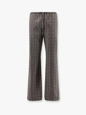 RÓHE Madras Cotton Trousers