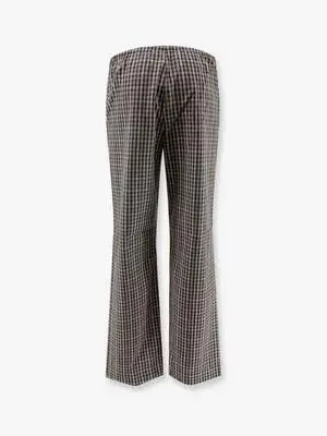 RÓHE Madras Cotton Trousers