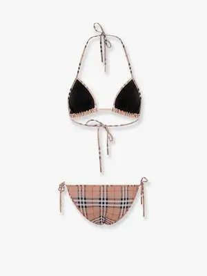 Burberry Cobb Bikini With Traditional Check Pattern