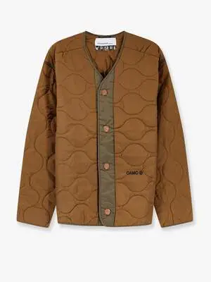 PEACEMAKER OAMC Combat Liner Quilted Jacket - Brown