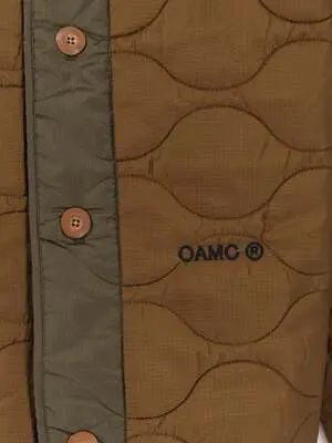 PEACEMAKER OAMC Combat Liner Quilted Jacket - Brown