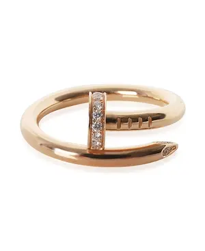 CARTIER Juste Un Clou 18k Ring - Rose Gold