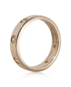 CARTIER Small Love 18k Rose Gold Ring