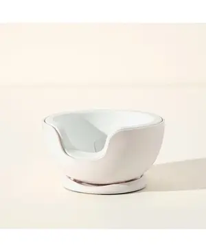 UNCOMMON GOODS Personal Stemless Wine Chiller, Set Of Chill Cradle And Stand - Blush
