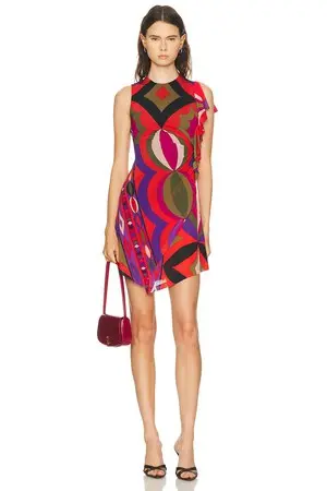 Emilio Pucci Paneled Dresses
