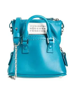 MAISON MARGIELA Cow Leather Crossbody Bag - Deep Teal