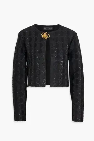 Oscar De La Renta Sequined Knitwear For Women