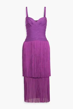 Herve Leger Printed Cocktail Dresses