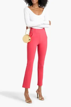 Chiara Boni La Petite Robe Damia Slim-leg Stretch-jersey Pants