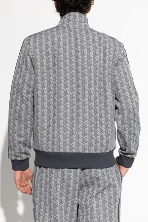 Lacoste Monogram Knit Sweatshirt - Grey