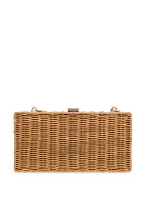 Cult Gaia Backgammon Clutch - Brown