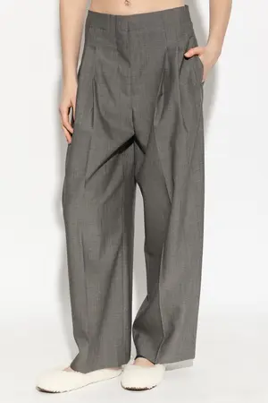 Studio Nicholson Lira' Wool Trousers - Grey