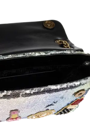 Kurt Geiger Sequin Mini Kensington Shoulder Bag