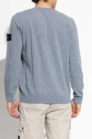 Stone Island Wool Crew Neck Sweater