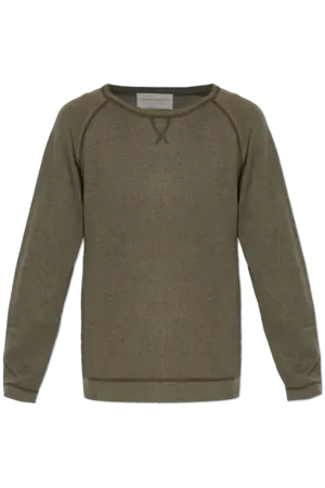 Officine Generale Off The Shoulder Sweaters For Men