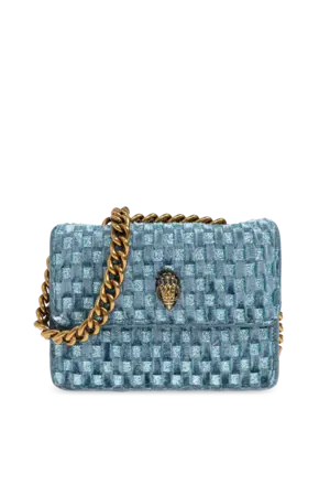 Kurt Geiger Micro Kensington Shoulder Bag - Blue