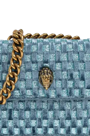 Kurt Geiger Micro Kensington Shoulder Bag - Blue