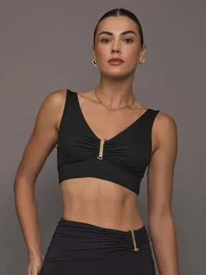 MICHI Onyx Longline Bra