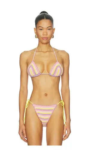 Leslie Amon Triangle Swimsuits